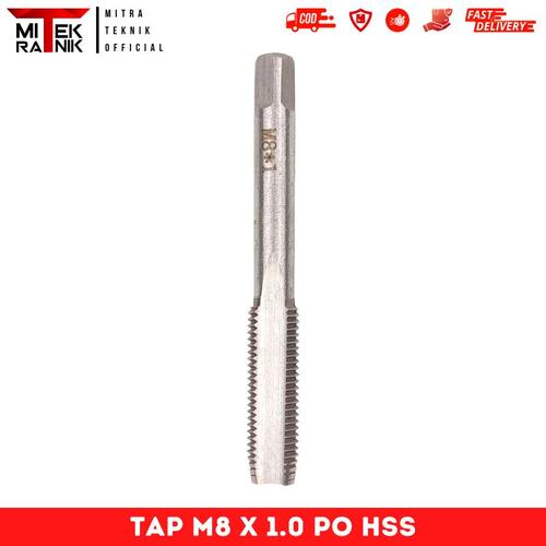 Jual Hand Tap M8 x 1.0 Pembuat Drat Dalam 8mm Drat Halus HSS - Kab ...