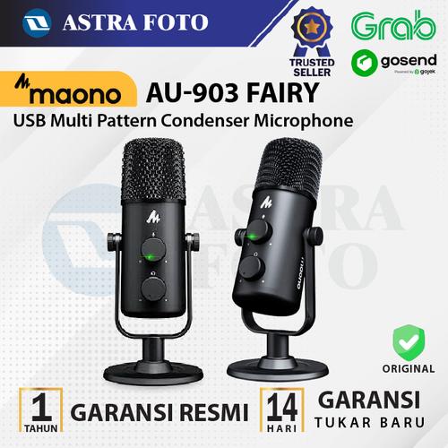 Promo Maono AU-903 Fairy - USB Multi Pattern Condenser Microphone Cicil ...