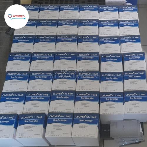 Jual Strip Clover A1C SELF Cek HbA1C Strip Cek HbA1C Self /Alat Check ...