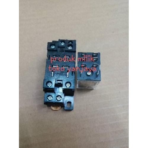 Jual PAKET Relay ly2 220v 10a 8kaki 1set omron original - Jakarta Pusat - seiko-official | Tokopedia