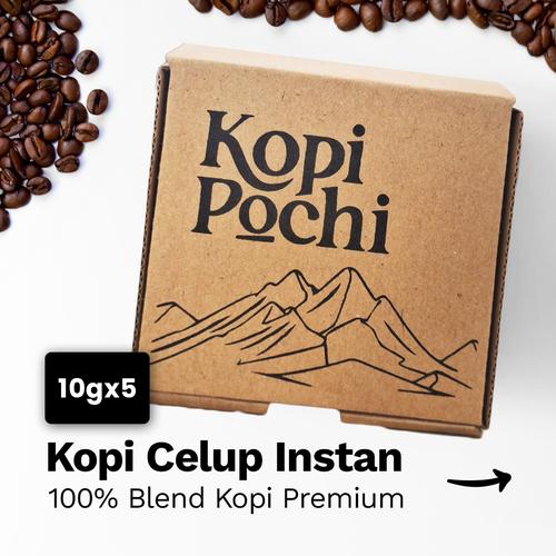 Jual Kopi Pochi Kopi Celup Robusta Arabika Blend 1 Pack isi 5 sachet ...