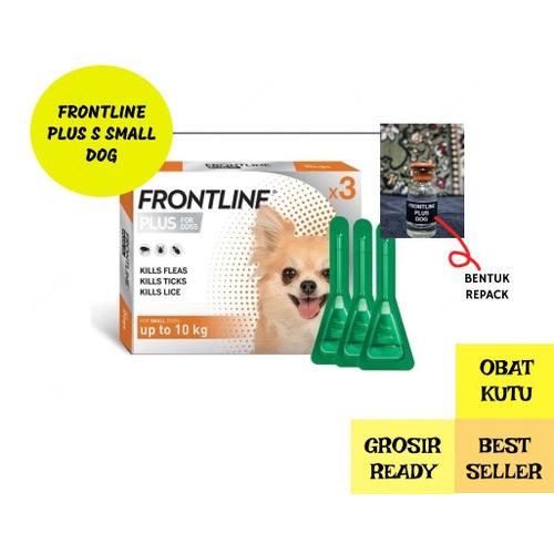 Jual Fr0ntline Plus S Small Dog Obat Kutu Anjing 100% Original REPACK ...