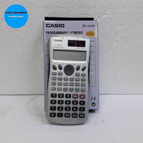 Jual Kalkulator Casio FX 3650P/Kalkulator Sekolah - Kota Surabaya ...