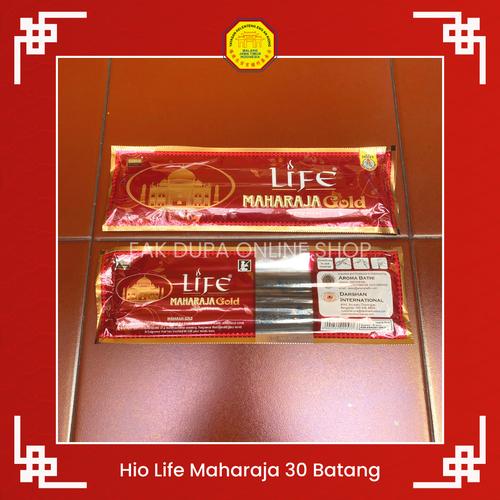 Jual Hio Dupa Life Maharaja isi 35 Batang Yosua Hio India Maharaja Gold ...