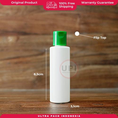 Jual BOTOL PLASTIK FLIPTOP / BOTOL PET RF 60ML PUTIH & FLIP TOP HIJAU - Kota Tangerang - ULTRA ...