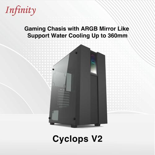 Jual INFINITY CYCLOPS V2 - ATX, mATX Gaming Case - NO FAN - Jakarta ...