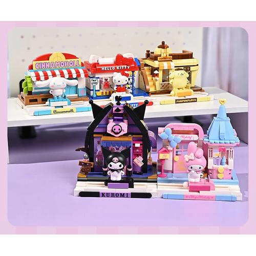 Jual Keeppley Building Block Rumah Sanrio Kitty My Melody Kuromi