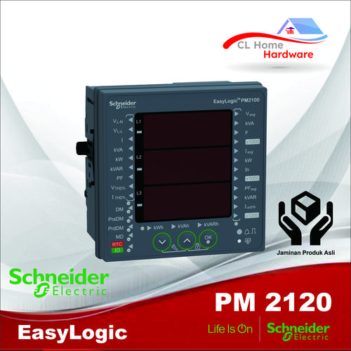 Jual PM2120 Power Meter Easylogic - METSEPM2120 SCHNEIDER ORIGINAL ...