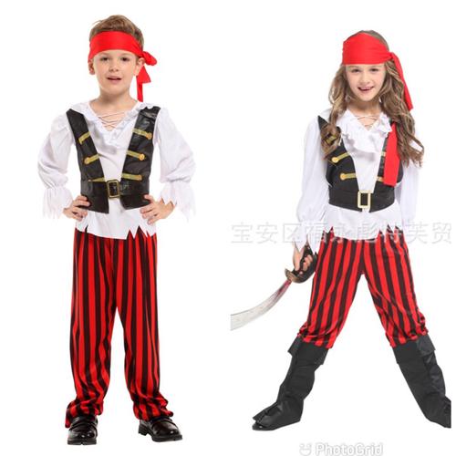 Jual pirate costume halloween boy | kostum bajak laut anak perempuan ...