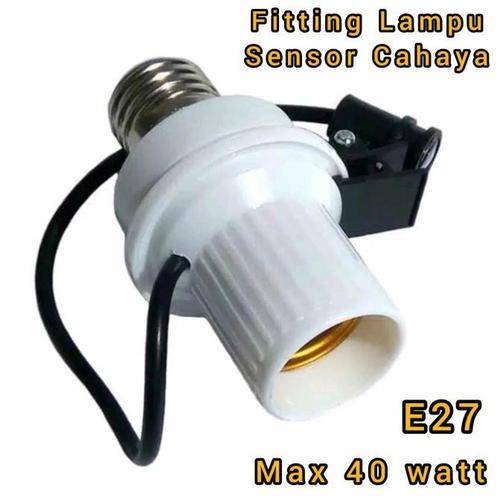 Jual Fitting Lampu Sensor Cahaya Otomatis Untuk Segala Lampu - Kota ...