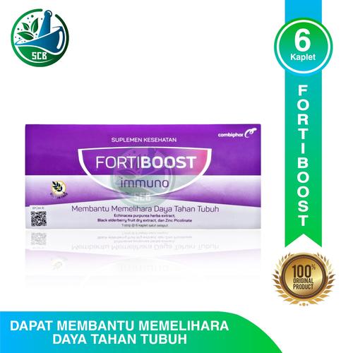 Jual Fortiboost Immuno Strip 6 Kaplet - Menjaga Daya Tahan Tubuh ...