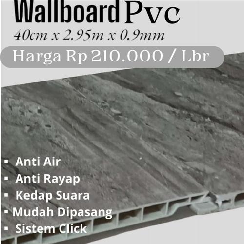 Jual WALLBOARD PVC 40CM X 0,9MM X 2,95METER / PVC DINDING - D9805-200 ...