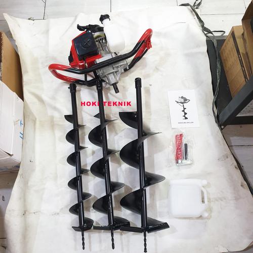 Jual Mesin Bor Tanah Matrix 63 Auger Biopori Set 3 Mata Bor - Kab ...