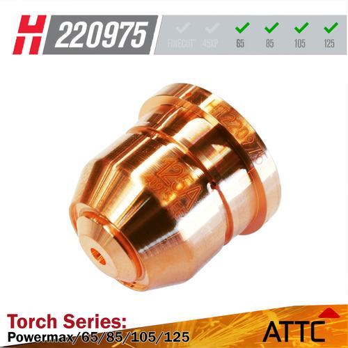 Jual Nozzle 220975 Mesin Plasma Cutting Hypertherm Powermax 125A ...