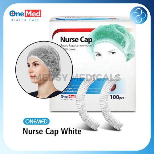 Jual Nurse Cap / Hair Cap / Hair Net / Penutup Kepala - OneMed - 100pcs ...