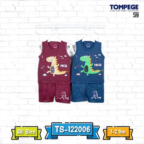 Jual Setelan Singlet Anak Cowok Cewek TOM STAR TS-122006 Usia 1-2 Tahun ...