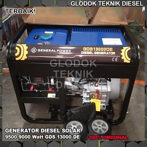 Jual Genset Generator Solar 9500 W 12 KVA GDG 13000 DE 3 & 1phase ...