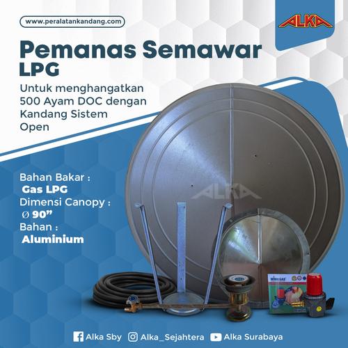 Jual pemanas ayam semawar lpg - Kab. Kediri - peralatan kandang | Tokopedia