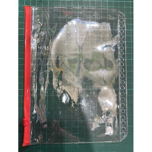 Jual Map Data / Map Zipper Plastik A5 (F54) transparan - Map Lubang ...