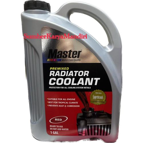 Jual Air Radiator Coolant Master Red ( 1 Galon ) - Jakarta Barat ...