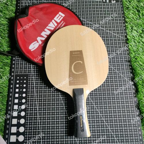 Jual SANWEI ACCUMULATOR CARBON || Kayu pingpong tenis meja murah KENCANG - Jakarta Timur ...