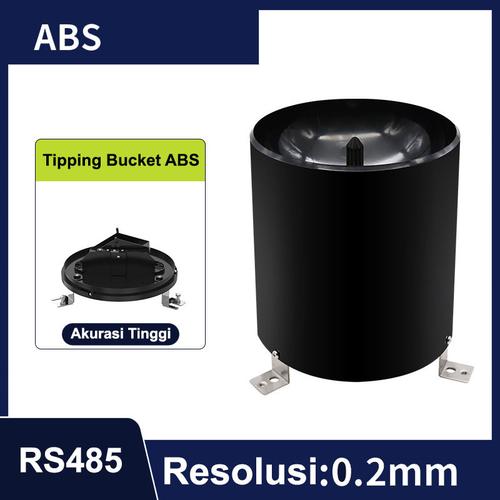 Jual Sensor Curah Hujan Rain Gauge Tipping Bucket ABS Kualitas Tahan ...