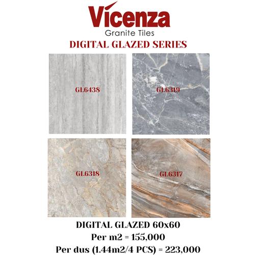 Jual Granite Tile 60x60 Motif Marmer Lantai Dinding Glossy Abu Coklat ...
