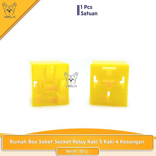 Jual [Satuan] Rumah Box Soket Socket Relay Kaki 5 Kaki 4 Kosongan ...