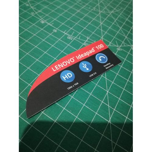 Jual Stiker Spesifikasi Laptop Lenovo Ideapad 100 - Ideapad 100 - Kab ...