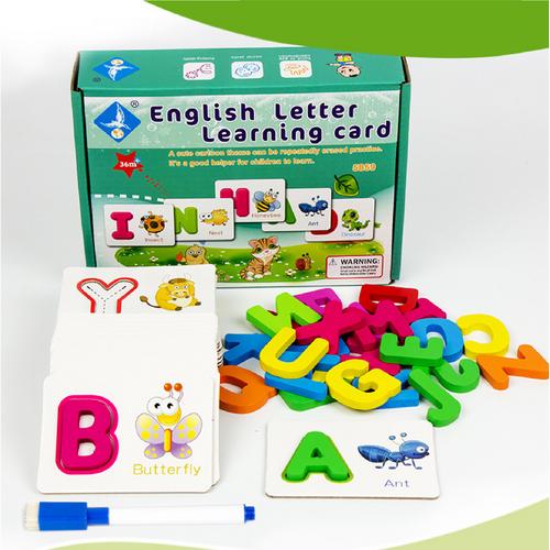 Jual Easy Peasy - Mainan Edukasi Huruf Alfabet - Kartu Puzzle Belajar ...