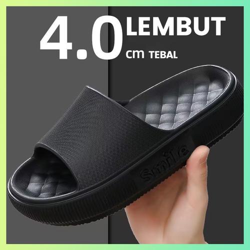 Jual Sandal pria slop karet dewasa kekinian murah Sendal slide cowok ...