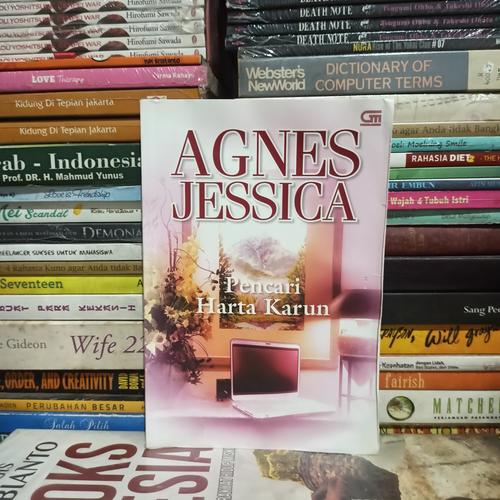 Jual Novel Original Pencari Harta Karun AGNES JESSICA Bekas - Kota ...