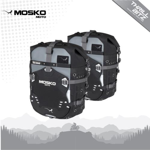 Promo Mosko Moto Backcountry Pannier Kit (V2.5) Black - 35L + 25L ...