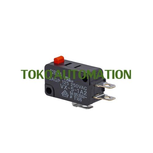 Jual Pin Plunger SPDT Solder 5A 24VDC 250VAC Miniature Micro switch ...
