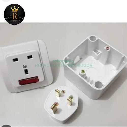Jual STOP KONTAK & STEKER AC SET BROCO - Kab. Bogor - ROYAL ELEKTRONIK ...