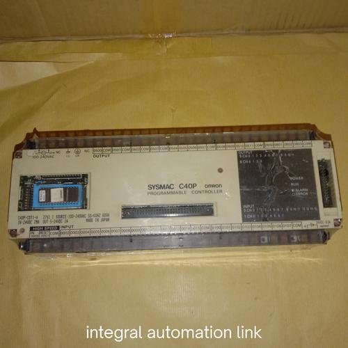 Jual OMRON PLC SYSMAC C40P- CPU unit used - Kota Batam - integral automation link | Tokopedia