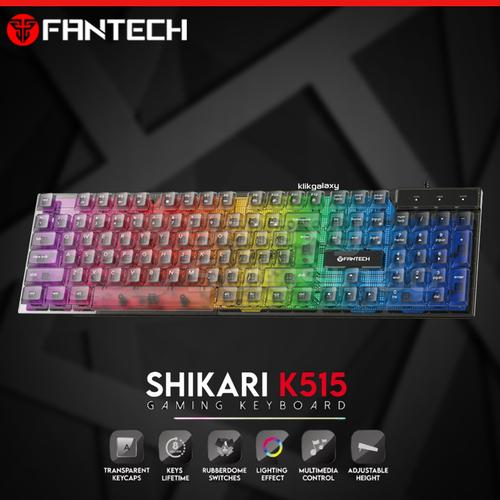 Jual Fantech K515 SHIKARI RGB Transparent Gaming Keyboard - Kota Malang ...