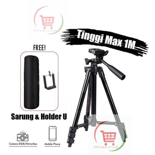 Jual Tripod 3120 - Tripod Kamera Universal + Free Holder U dan Tas ...
