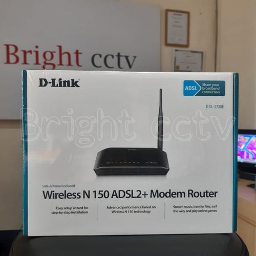 Jual DSL-2730E Wireless N 150 ADSL2+ Modem Router D-Link - Kota ...