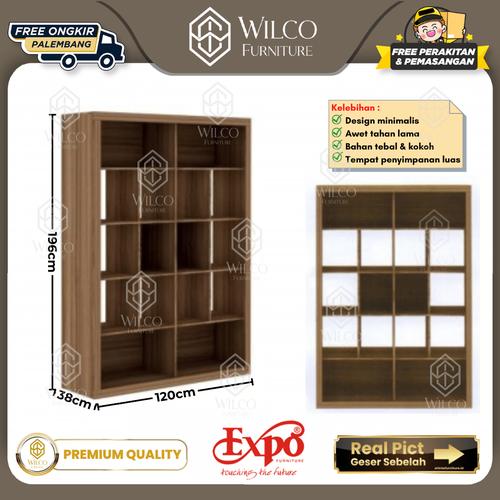 Jual Lemari Rak Buku/ Lemaru Kabinet Expo DC 1512 Partisi Lemari Pajangan - Kota Palembang ...