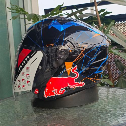 Jual HELM KYT NFJ Custom motif pol Espargaro Black HELM KYT NFJ REPAINT ...