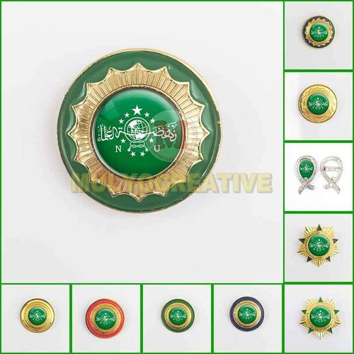 Jual Pin NU Pin Bros Logo Nahdlatul Ulama Model Premium - Gerigi Gold ...