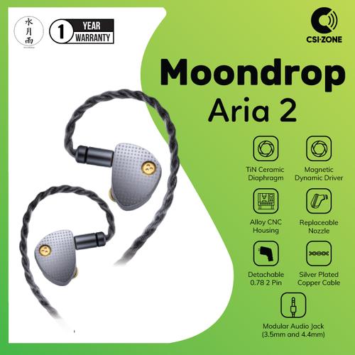 Promo Moondrop Aria 2 / Aria II Ceramic Diaphragm Driver In Ear Monitor ...