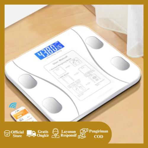 Jual Timbangan Badan Digital Smart Weight Scale Body Fat Monitor ...
