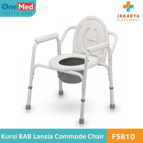 Jual Kursi BAB Lansia Commode Chair FS810 Onemed Toilet Portable ...