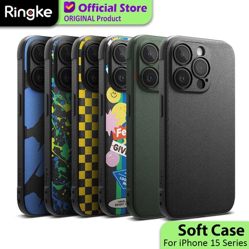 Promo Soft Case iPhone 15 Pro Max Plus Ringke Onyx Casing - Green, iPh ...