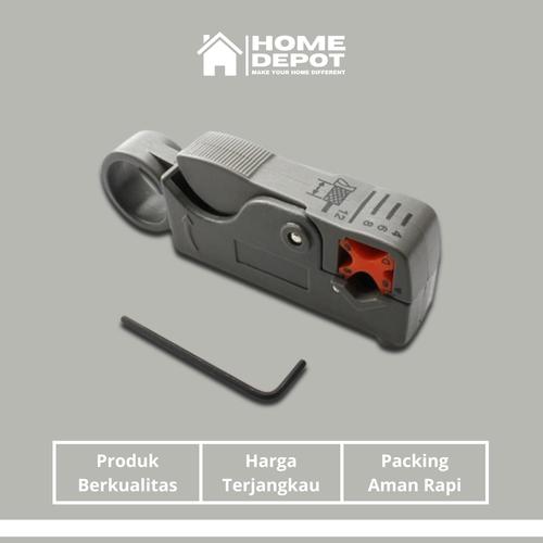 Jual Alat Kupas Kabel Putar Rotary Coaxial Cable Stripper Universal ...