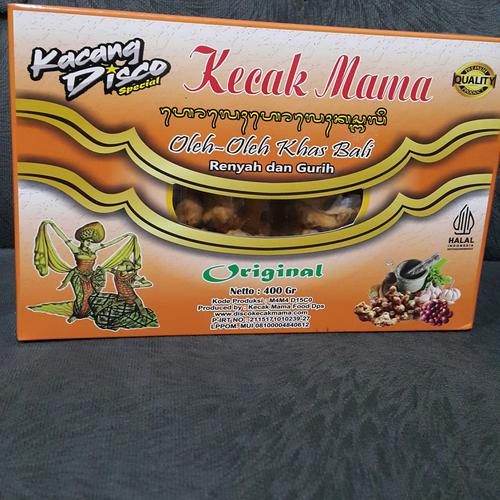 Jual kacang disko kecak mama kemasan kotak 400gr - Kota Denpasar ...