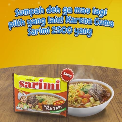 Promo SARIMI Iga Sapi 70gr/Mie Instan Sarimi Rasa Iga Sapi/Sarimi Mi ...