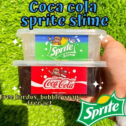 Jual COCA COLA AND SPRITE SLIME BY SLIME_BINTARO FREE ACTIVATOR|| SLIME ...